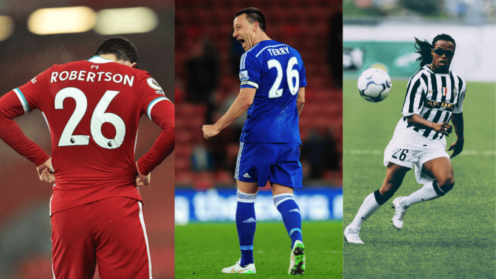Soccer Players with Number 26 A Look at the Legends